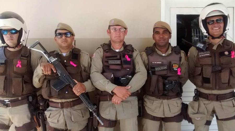 Polícia Militar de Juazeiro adere ao ‘Outubro Rosa’ e inclui símbolo da ...